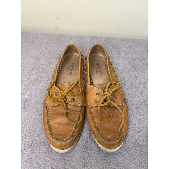 Sperry | Shoes | Sperry Womens Ao Haven Boat Shoes In The Sahara Color ...